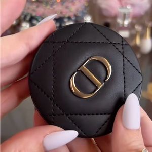 Dior | Accessories | Limited Edition Dior Quilted Black Compact Mirror ...